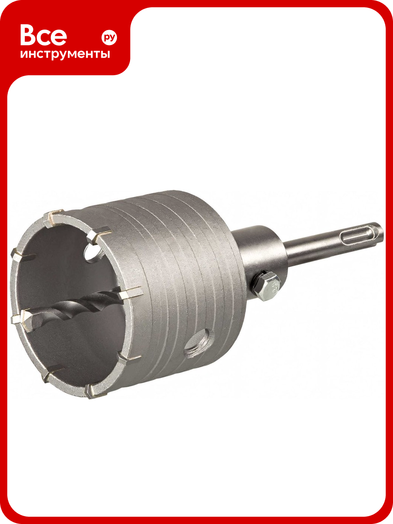 Коронка твердосплав SDS Plus (68 мм) ПРАКТИКА 035-172