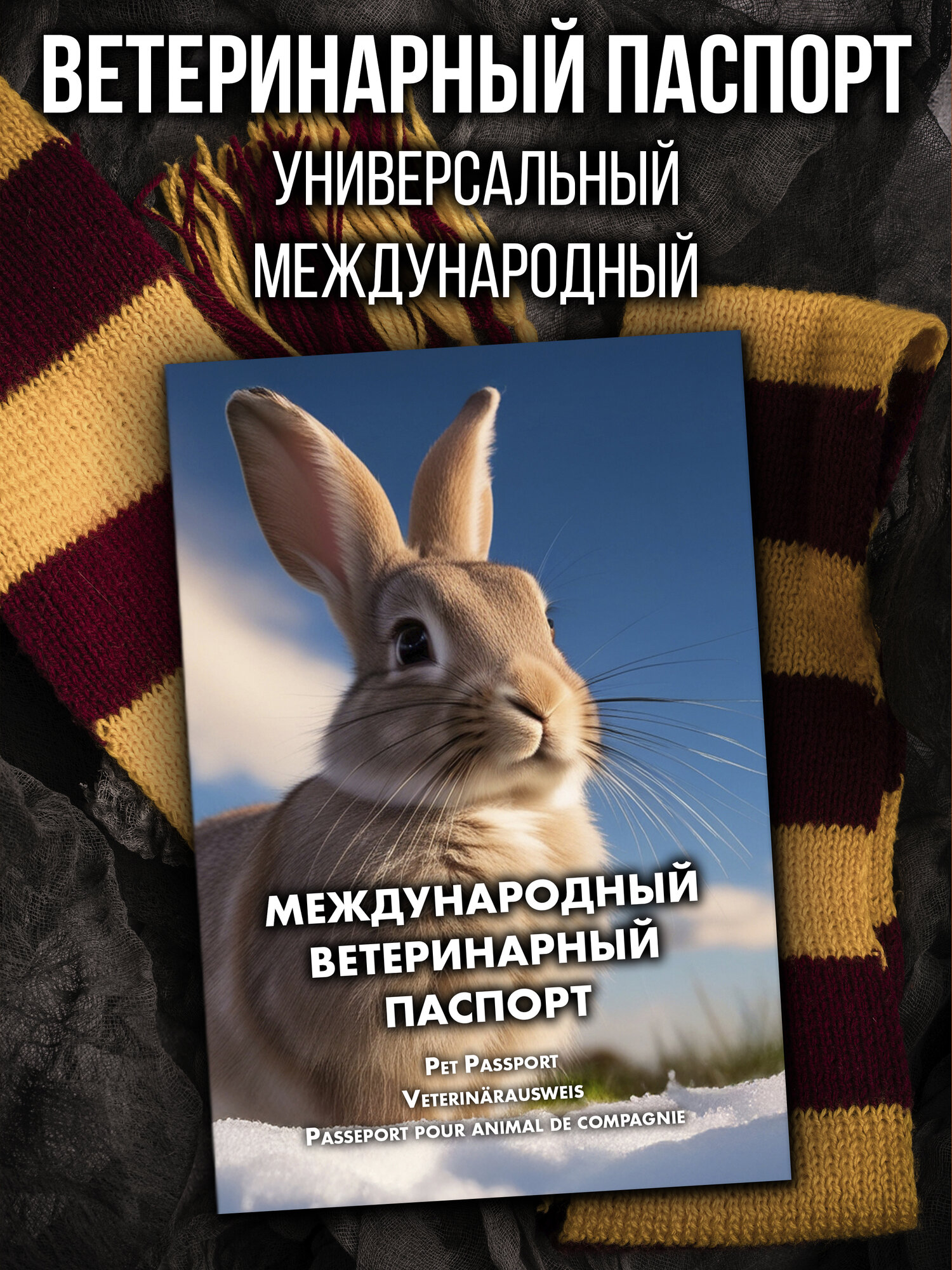 Ветеринарный паспорт для кошек и собак, международный