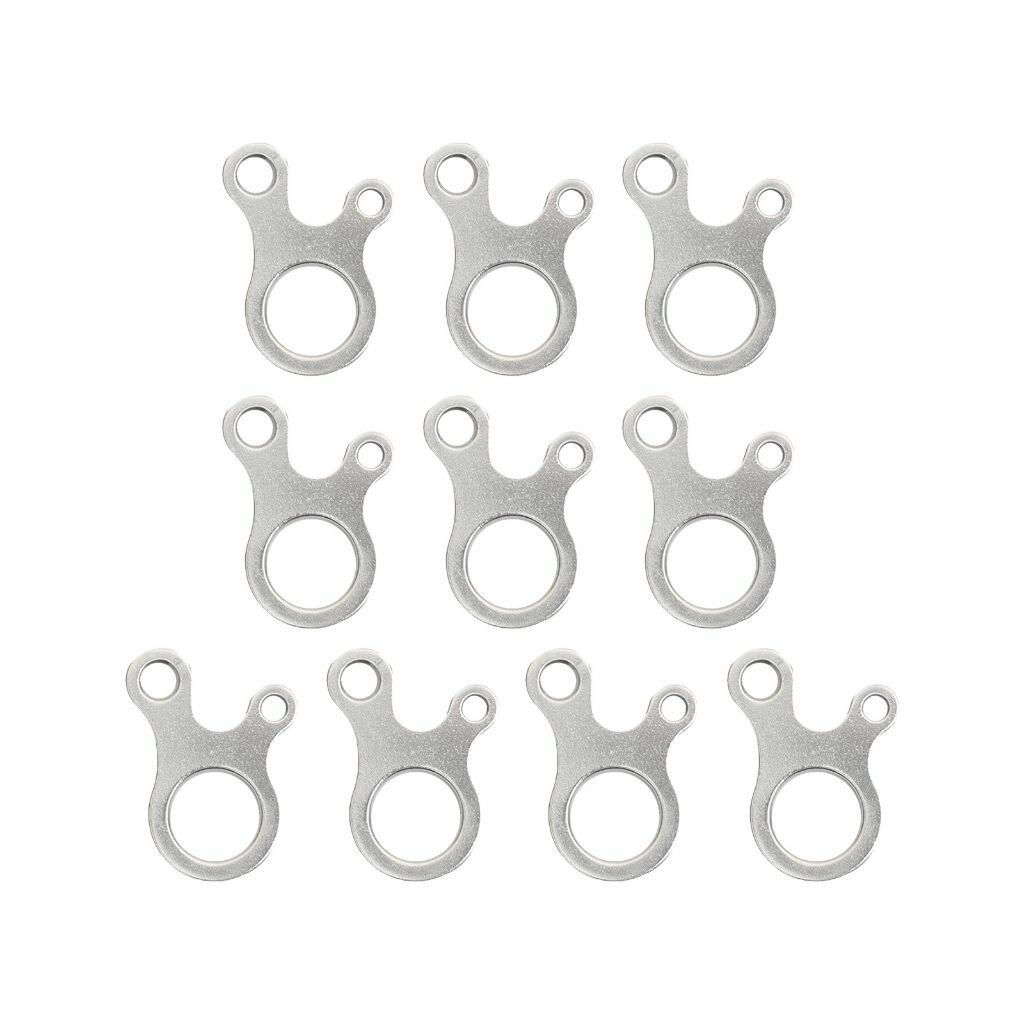 10 шт. Трехдырчатые натяжители для веревки