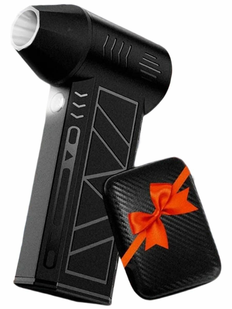 Воздуходувка, 180Вт, 3 скорости, аккумулятор 18В, комплект насадок, 0.35кг