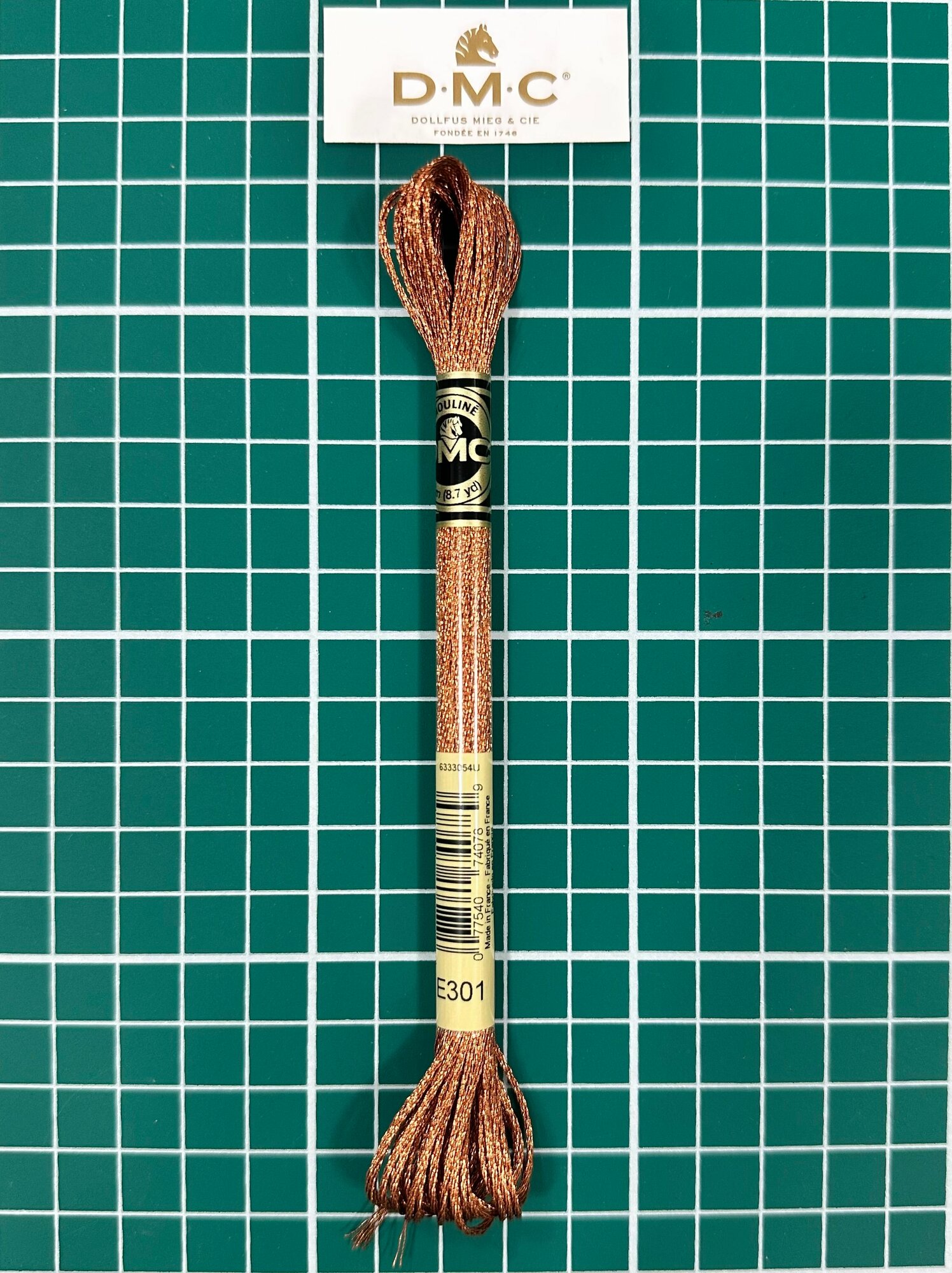 DMC Light Effects (Металлик), col: E301, Мулине