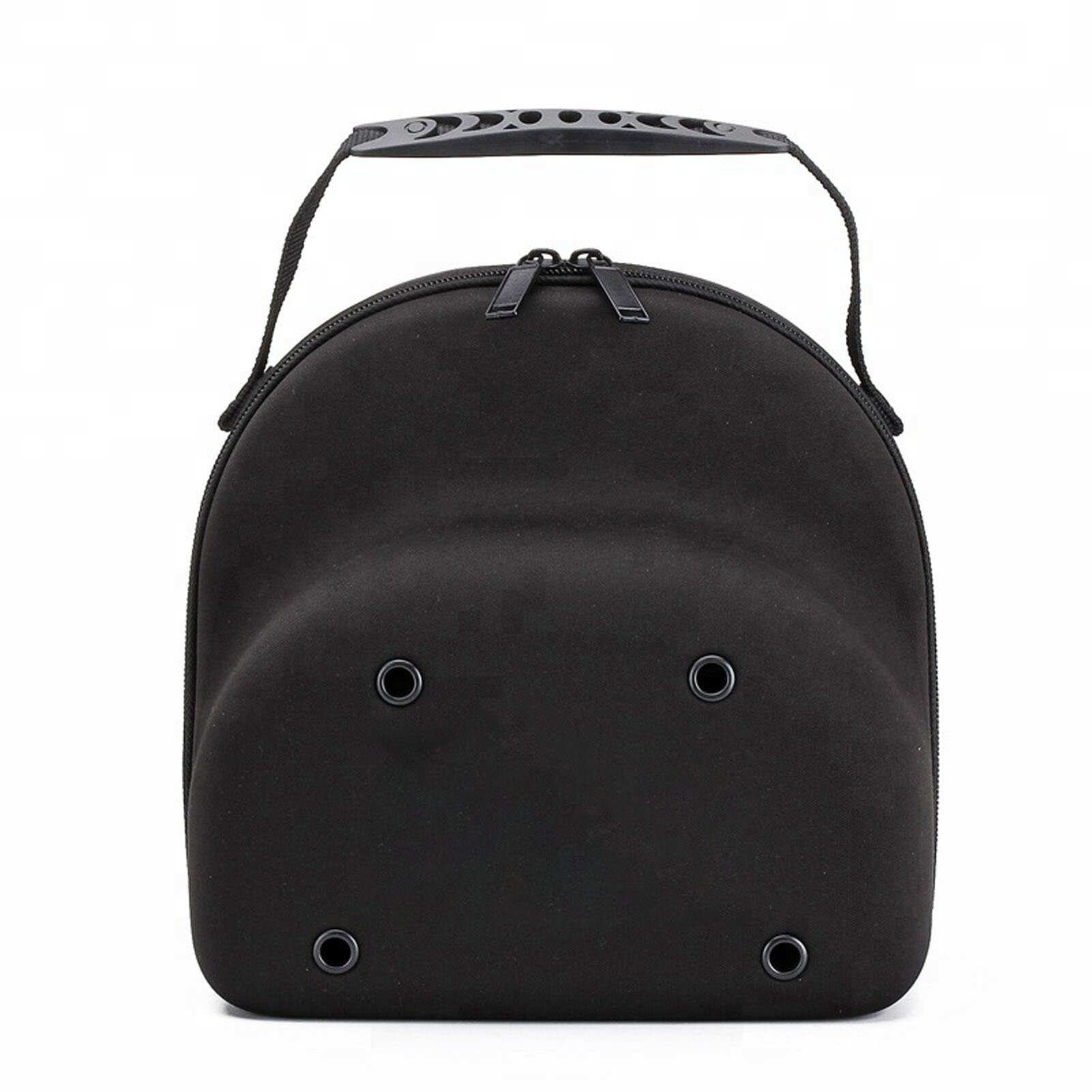 Чехол для каски EVA, портативная сумка для хранения бейсбольной кепки, держатель для шляпы для путешествий, домашнего хранения, черный