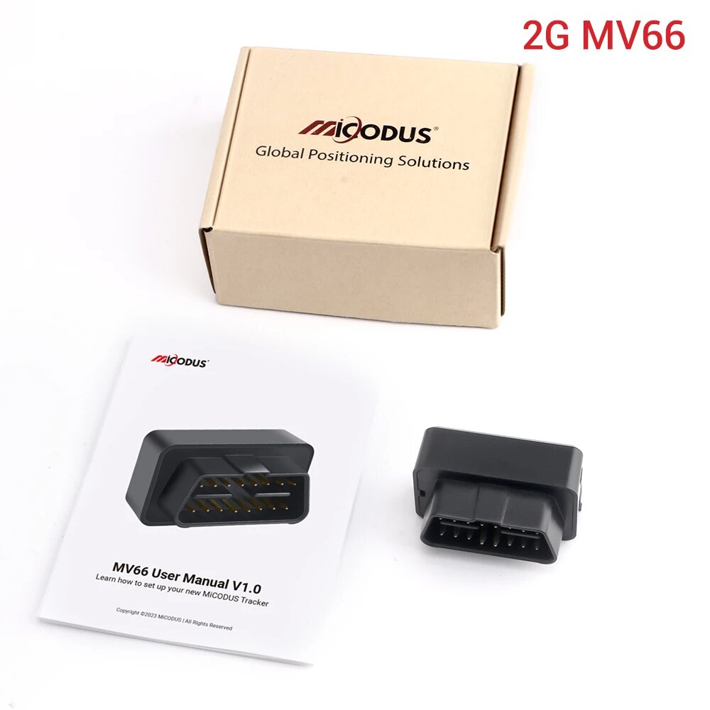Мини GPS-Трекер для Авто OBD2 MiCODUS MV66 Обнаружение ACC Голосовой Мониторинг Сигнализация Запуска/Остановки Двигателя Устройство для Отслеживания OBD, ONLY MV66