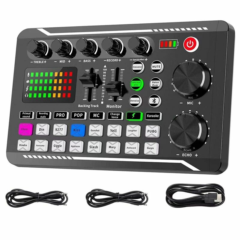 Аудиомикшер и аудиоинтерфейс с эффектами MyPads DJ Mixer и Voice Changer