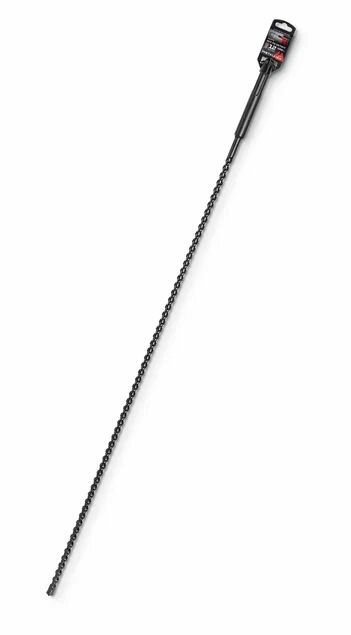 Бур по бетону SDS-max METALLICA Ultra 12х1000/860 мм, Х-напайка, 2 спирали 905876