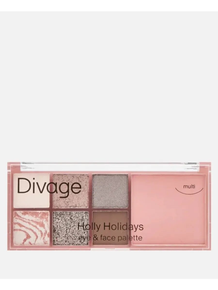 Многофункциональная палетка для лица DIVAGE holly holidays