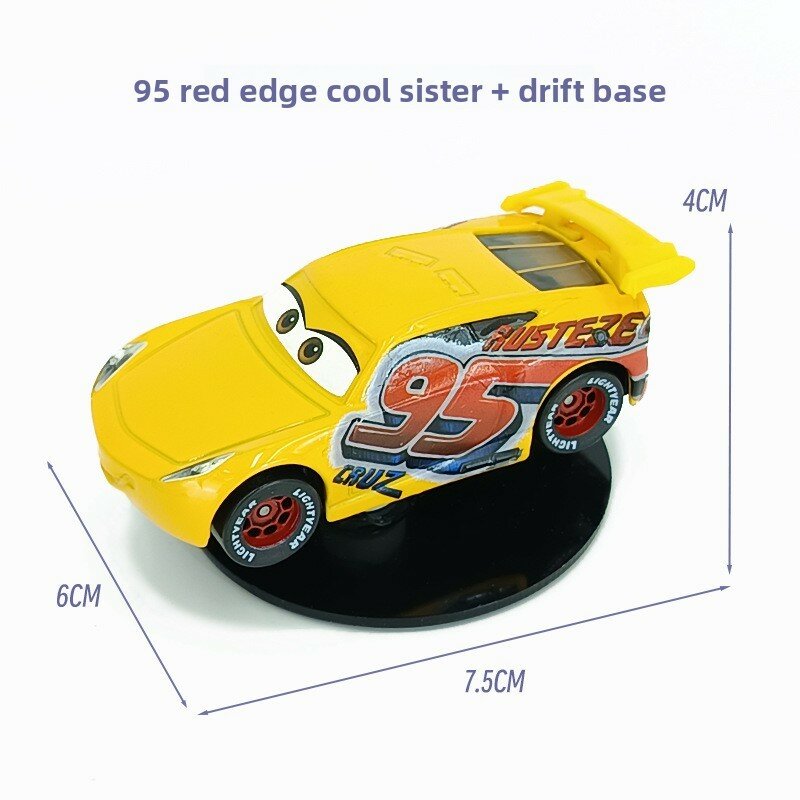 Машинка игрушка дрифт кар с алюминиевым материалом и вращающейся базой для детей игры и коллекционного отображения стиль n
