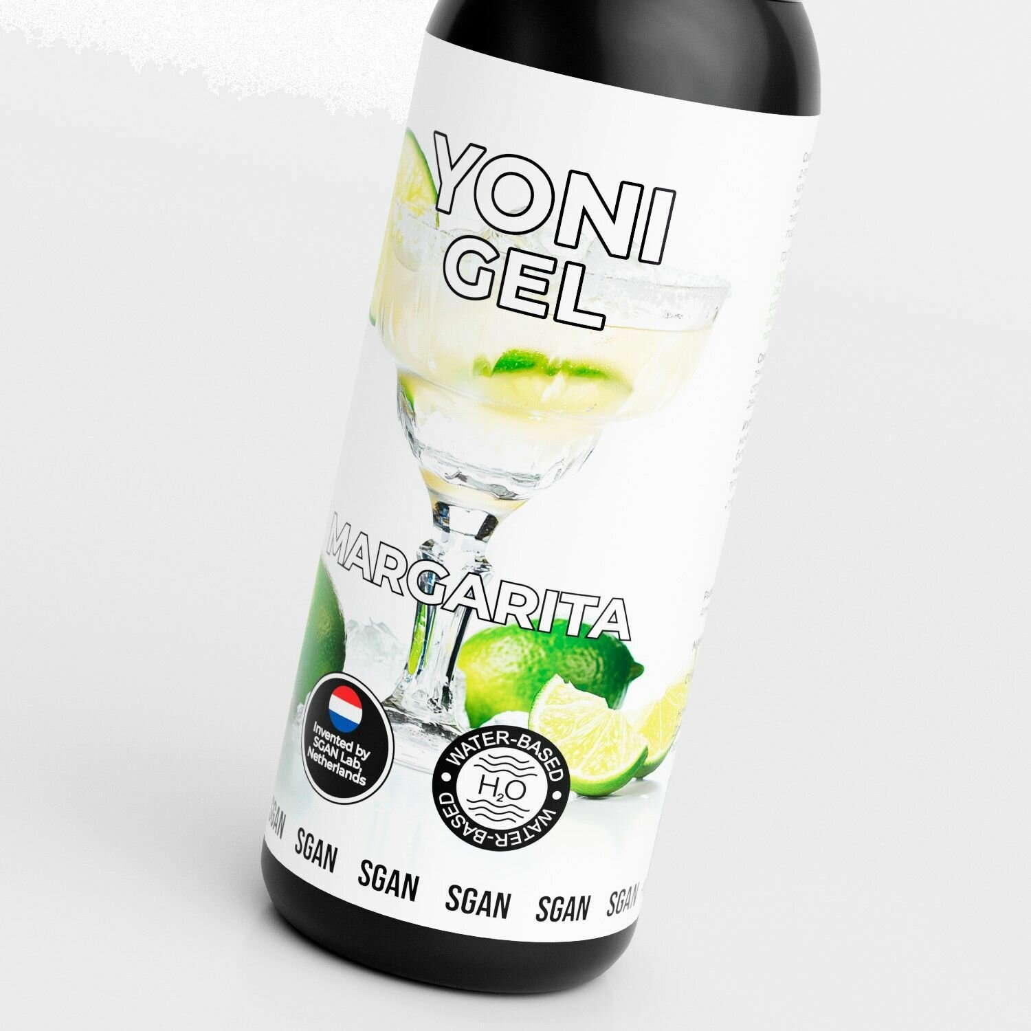 Лубрикант для орального секса SGAN со вкусом коктейля Маргарита - 100 мл, SGAN, На водной основе