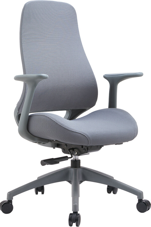 Кресло руководителя Everprof Bug Grey, обивка ткань, цвет серый