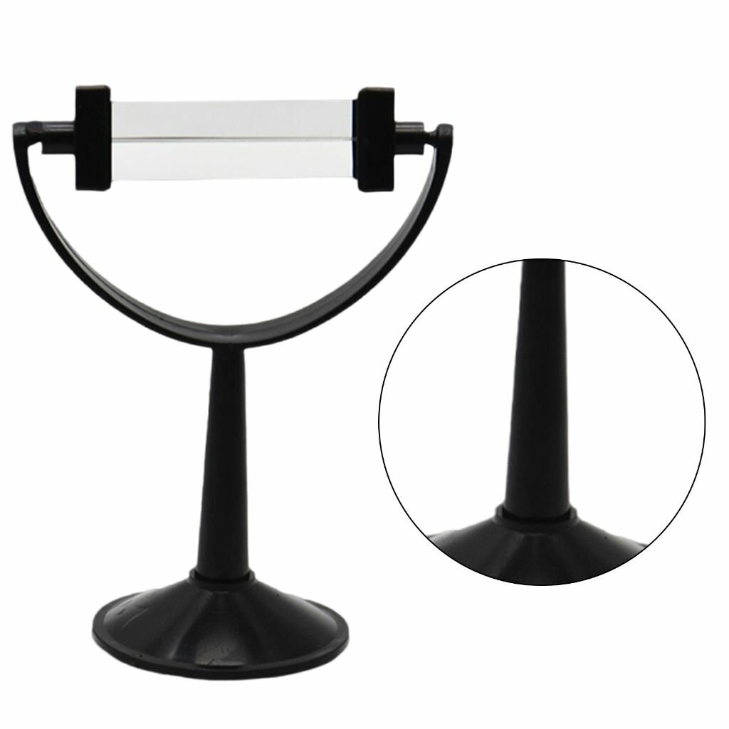 Стеклянная треугольная призма для фотографии, 8 см с подставкой