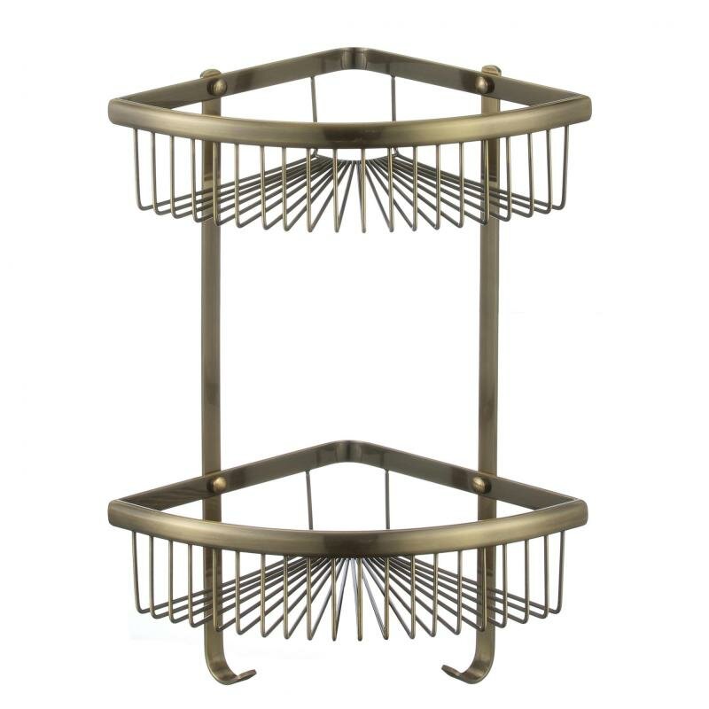 Savol Полка угловая Savol S-C5854-2, бронза