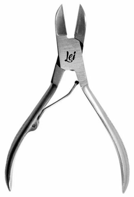 Кусачки педикюрные Lei №45, нержавеющая сталь, ручная заточка