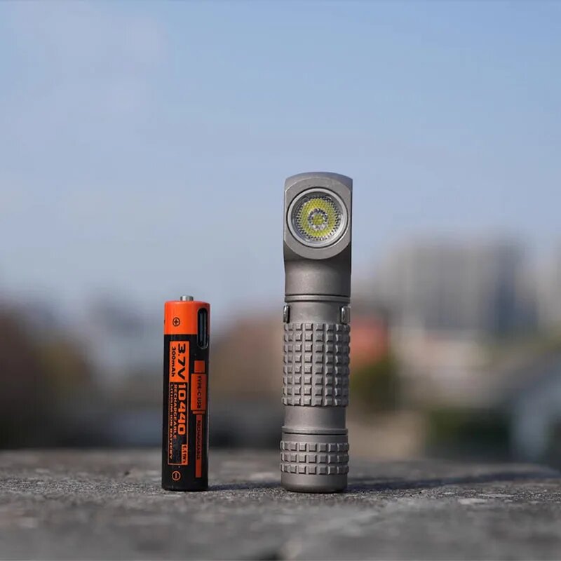 Манкер E03H III перезаряжаемый портативный фонарик USB-C 14500 headband