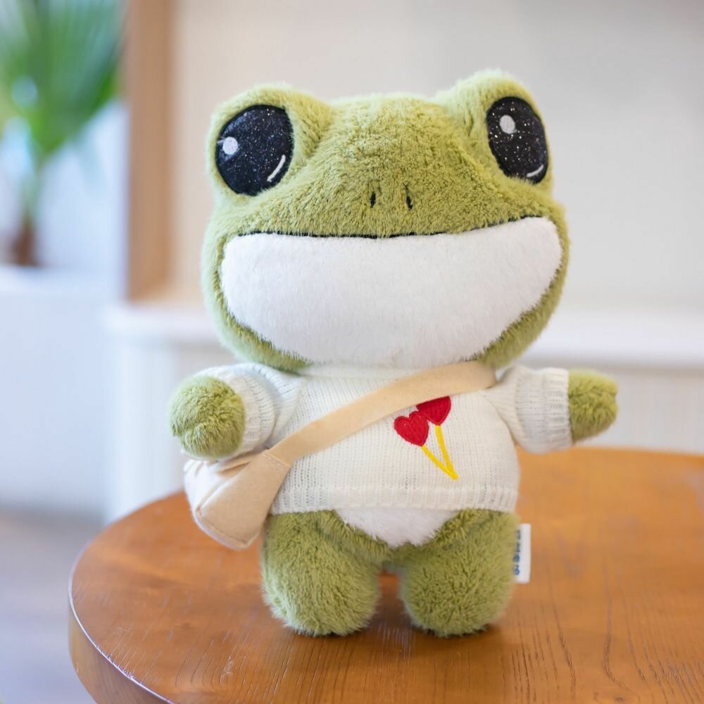 Lalafanfan маленькая лягушка плюшевая игрушка в подарок для девочки, 30cm -sz
