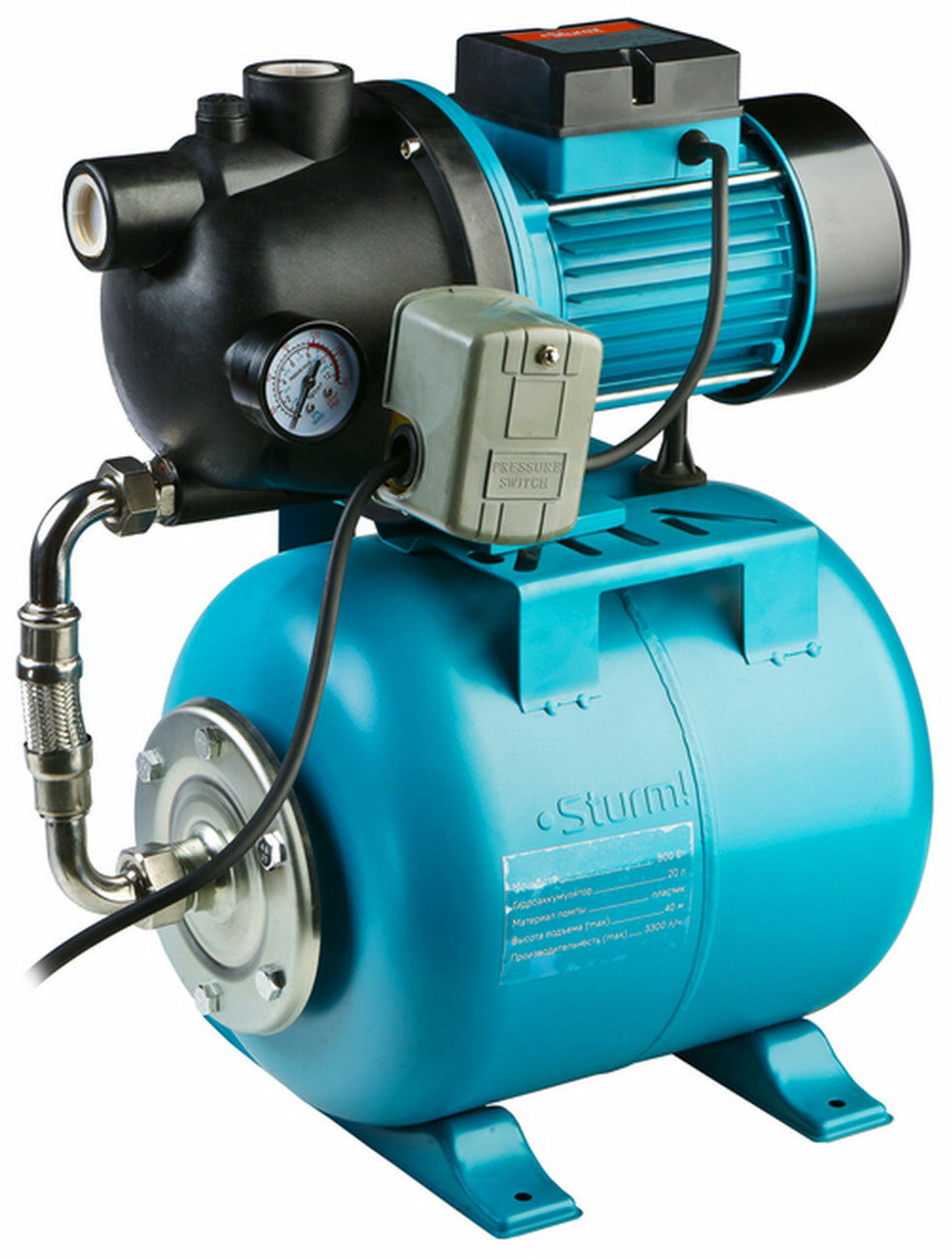 Насосная станция Sturm! WP97080PL