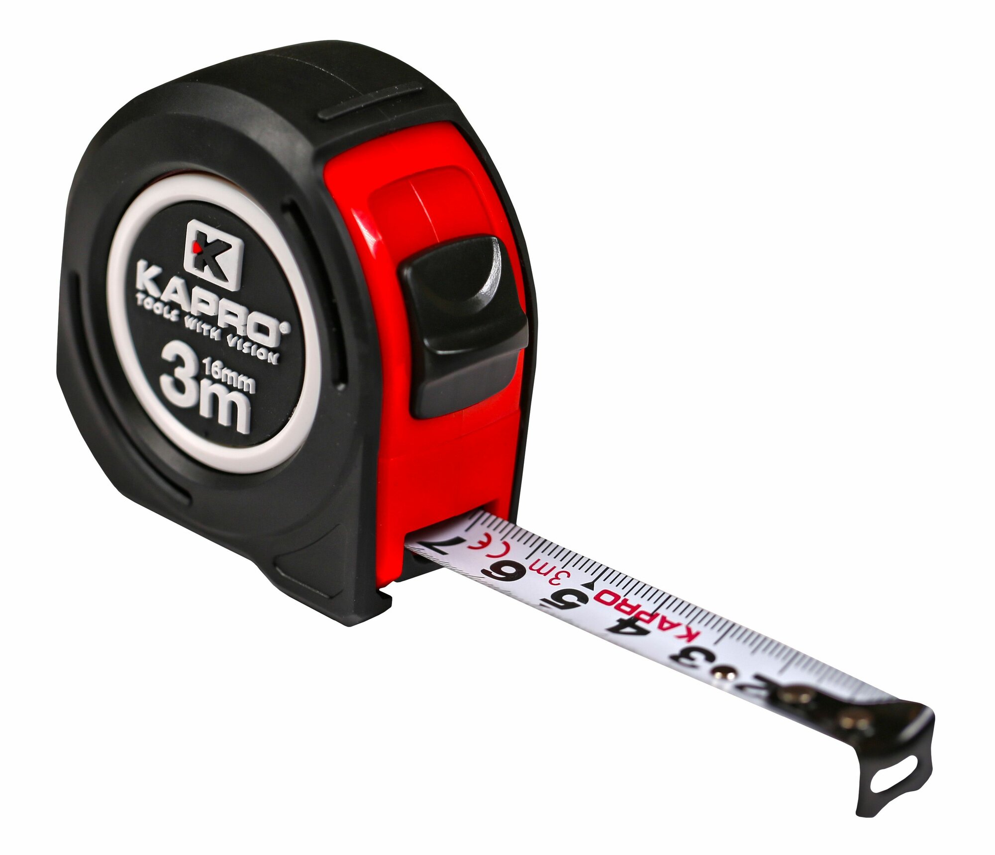 Рулетка измерительная "капро" 3м х 16мм , Центроинструмент, арт.509-3
