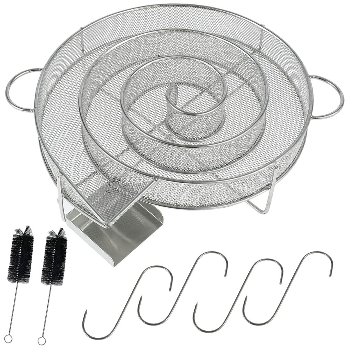 Генератор холодного дыма для коптильни – Коптильня для мяса и рыбы – Змеевик для коптильни для продуктов, Домашняя холодная коптильня