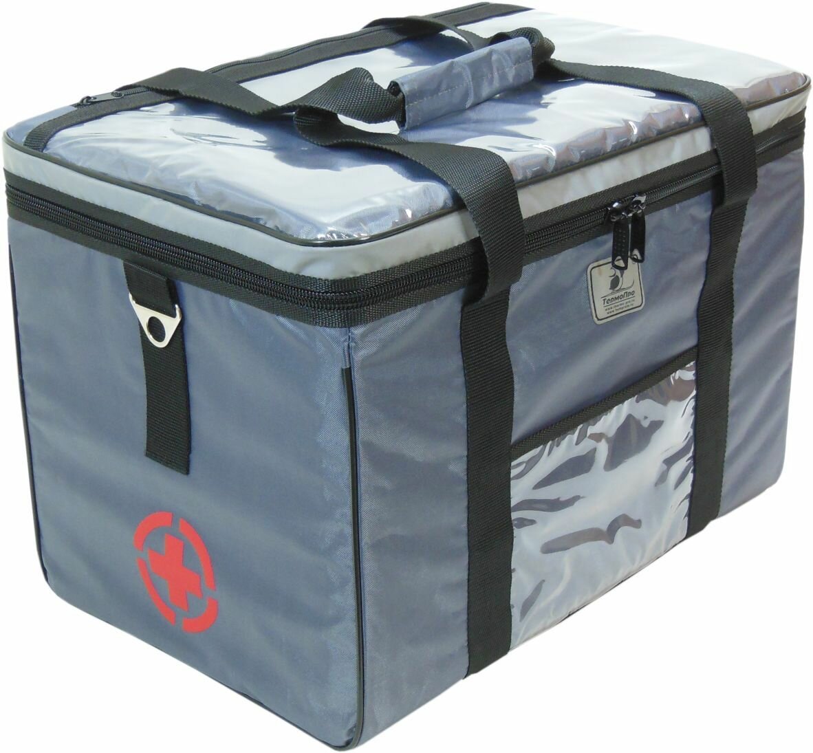 Термоконтейнер медицинский ТермоПро Т-36, тёмно-серый, 36 л.