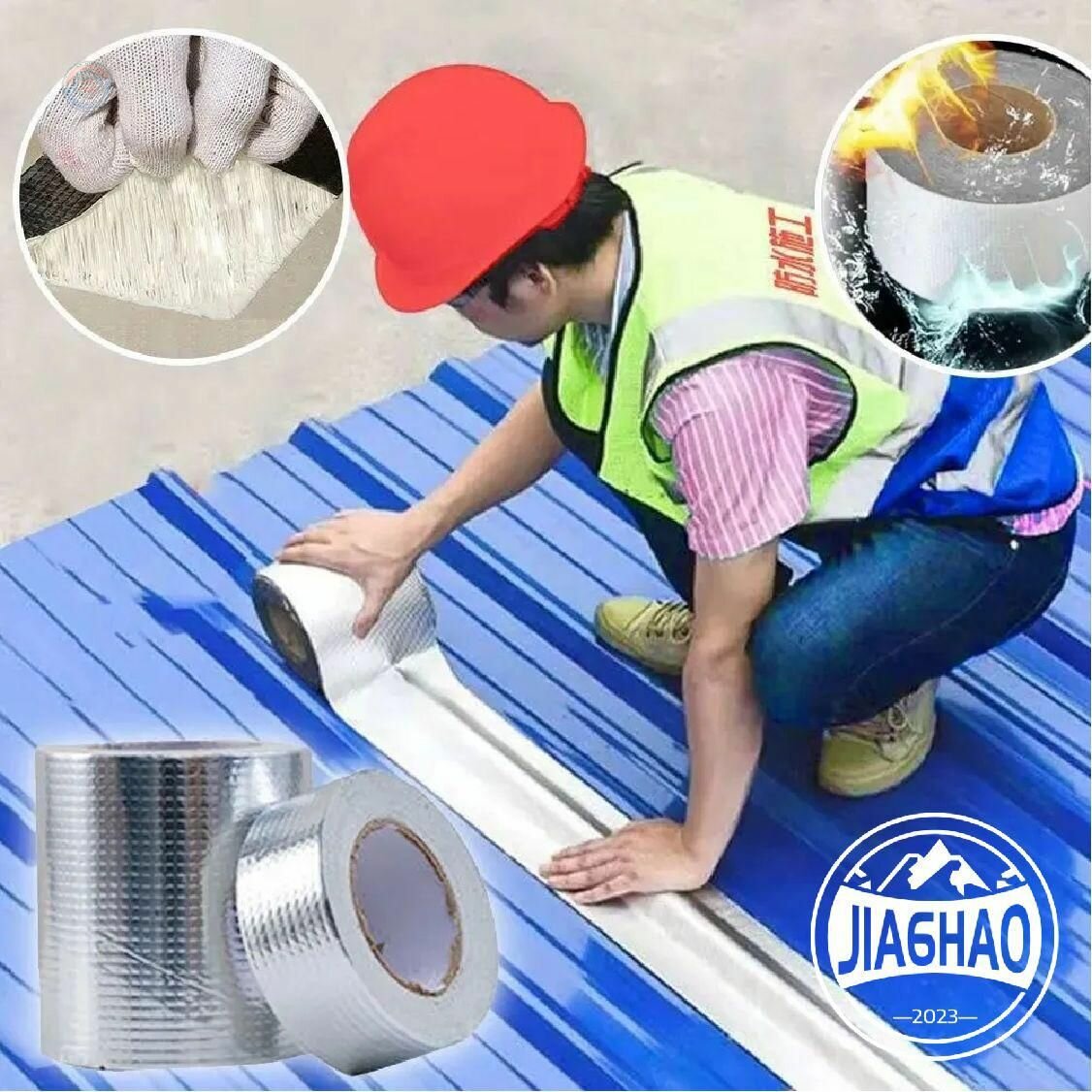 Гидроизоляционная лента для ремонта крыши, труб и бассейнов, водонепроницаемая самоклеящаяся герметичная лента для наружных и внутренних работ
