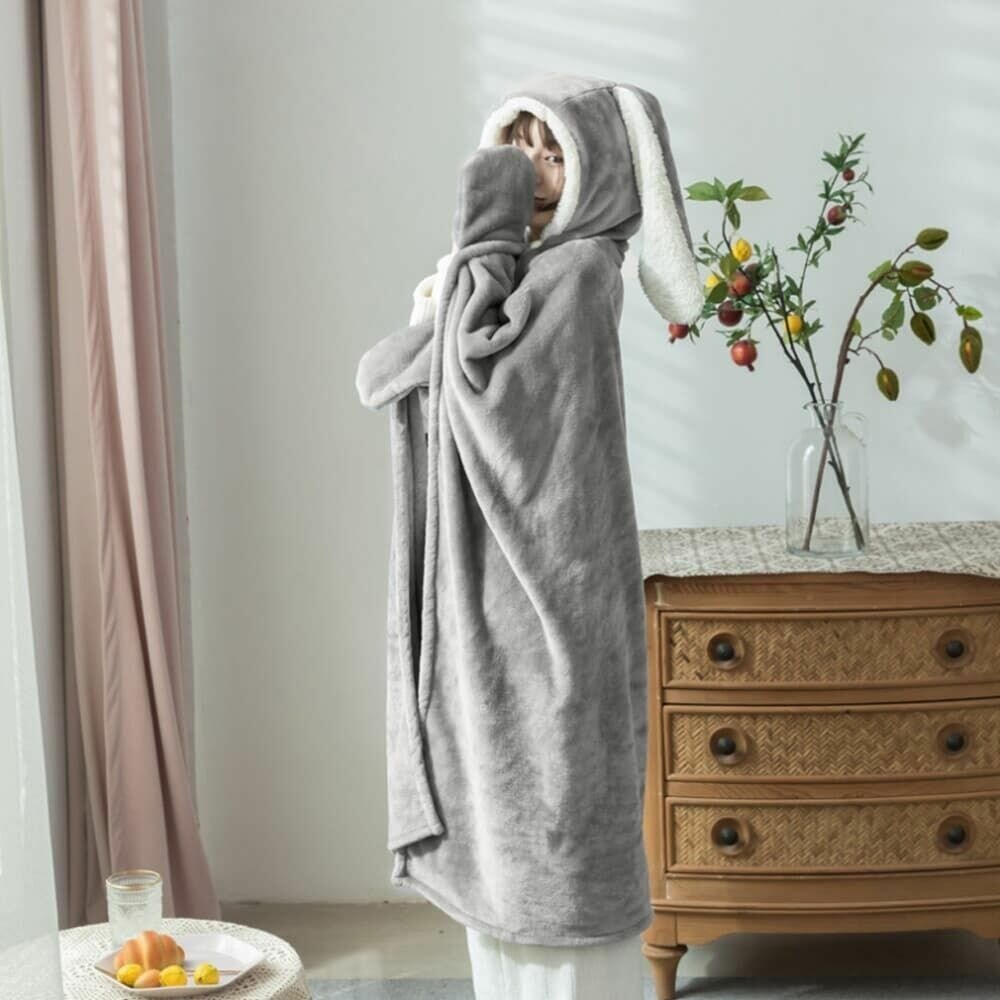 Одеяло плед с рукавами женский, Moon Shadow House, 120*130cm Подходящего размера для взрослых спальное