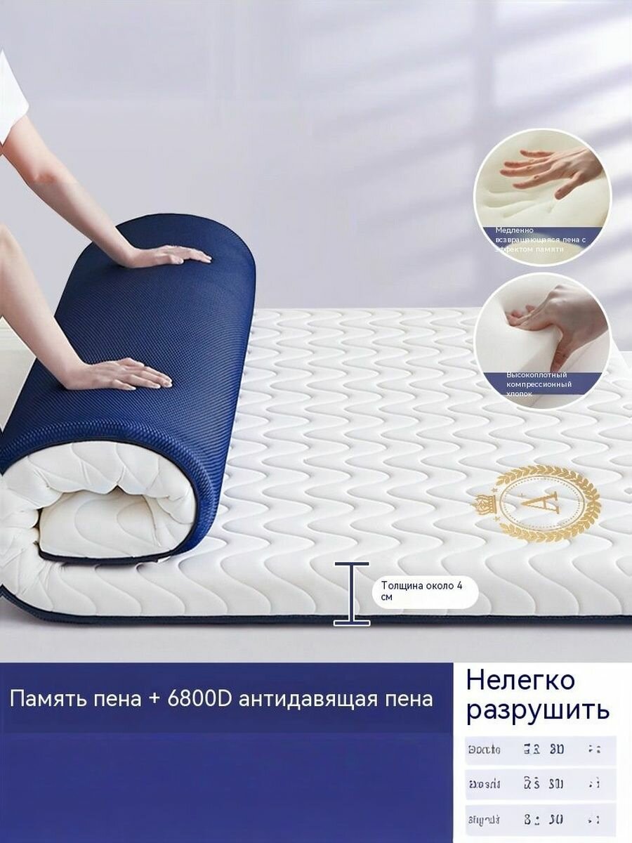 Губчатый односторонний латексный матрас