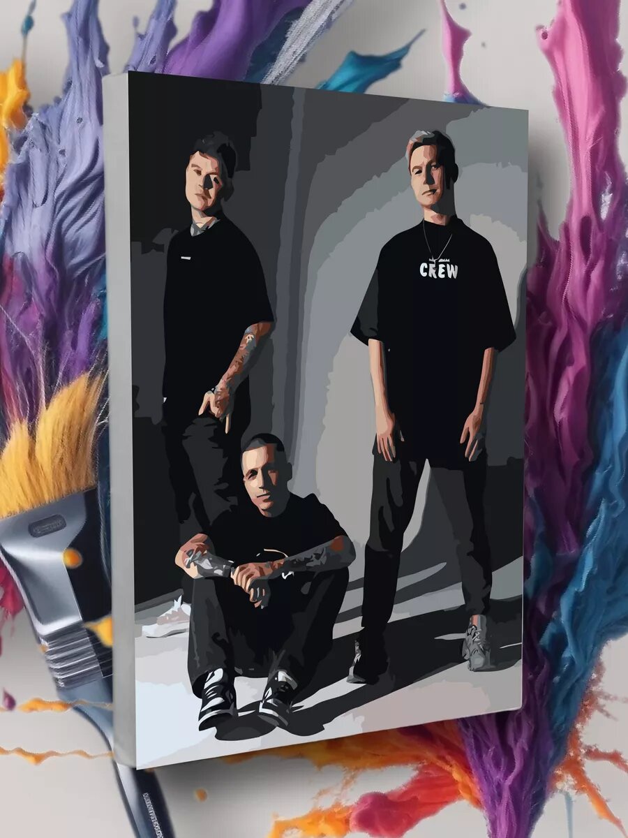 Картина по номерам Кавабанга-Депо-Колибри