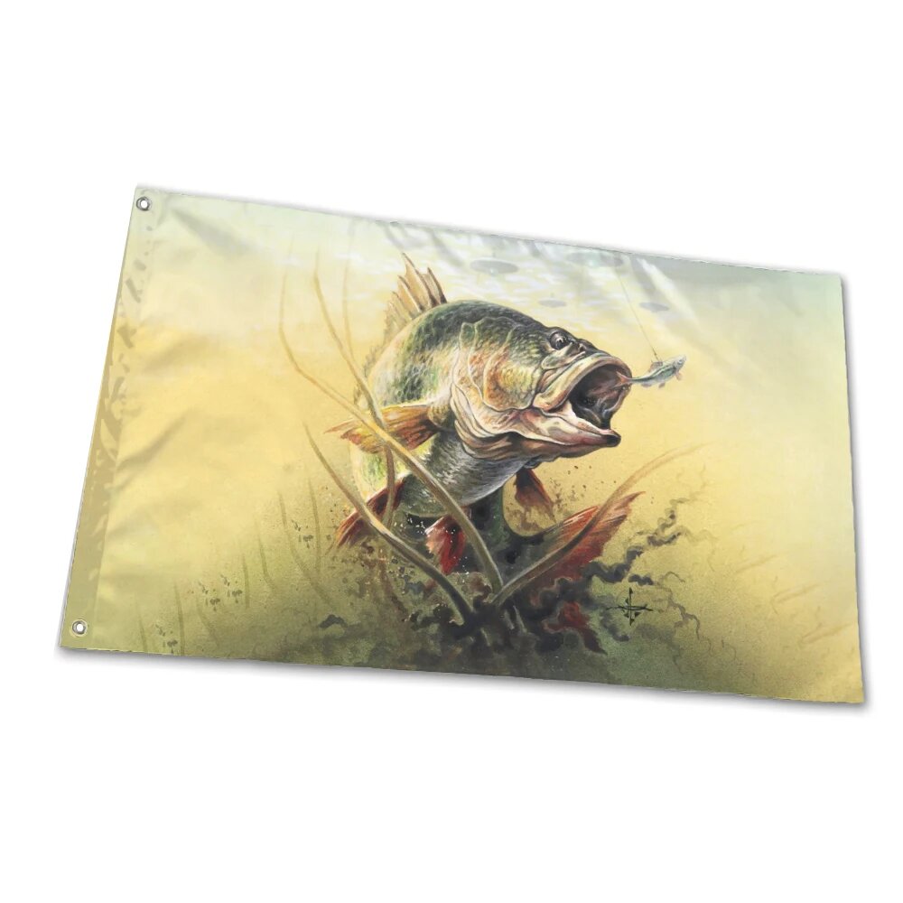Флаг из полиэстера Mahi Fish 30x45 см