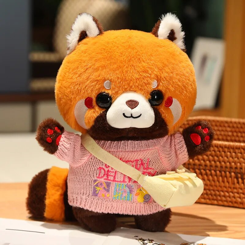 Плюшевый енот GDzaccly fen yinwen maoyi