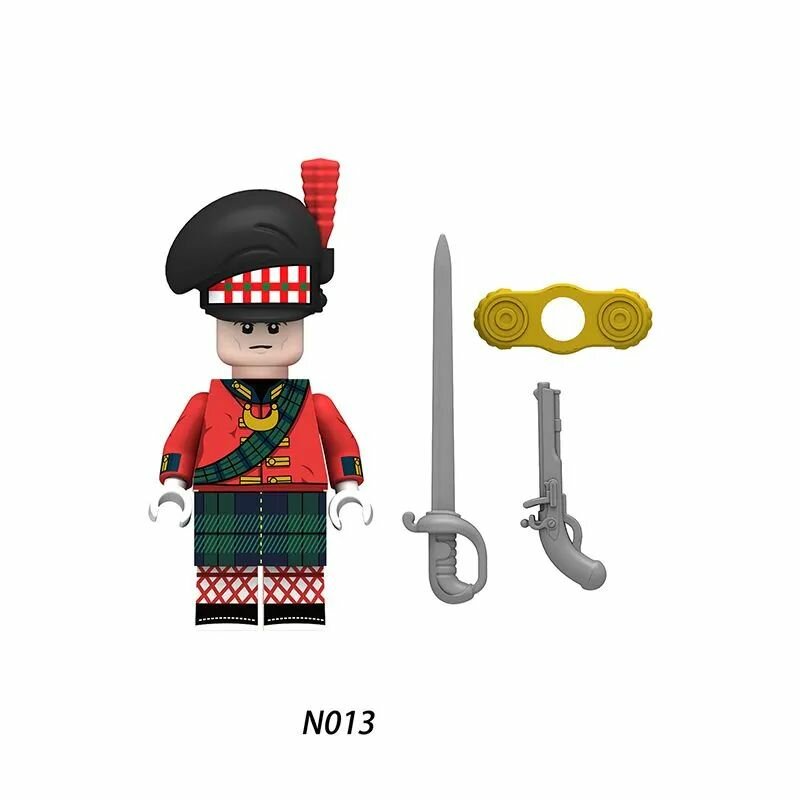 Солдаты Второй мировой войны Наполеон Минифигурки блоки / французские солдаты