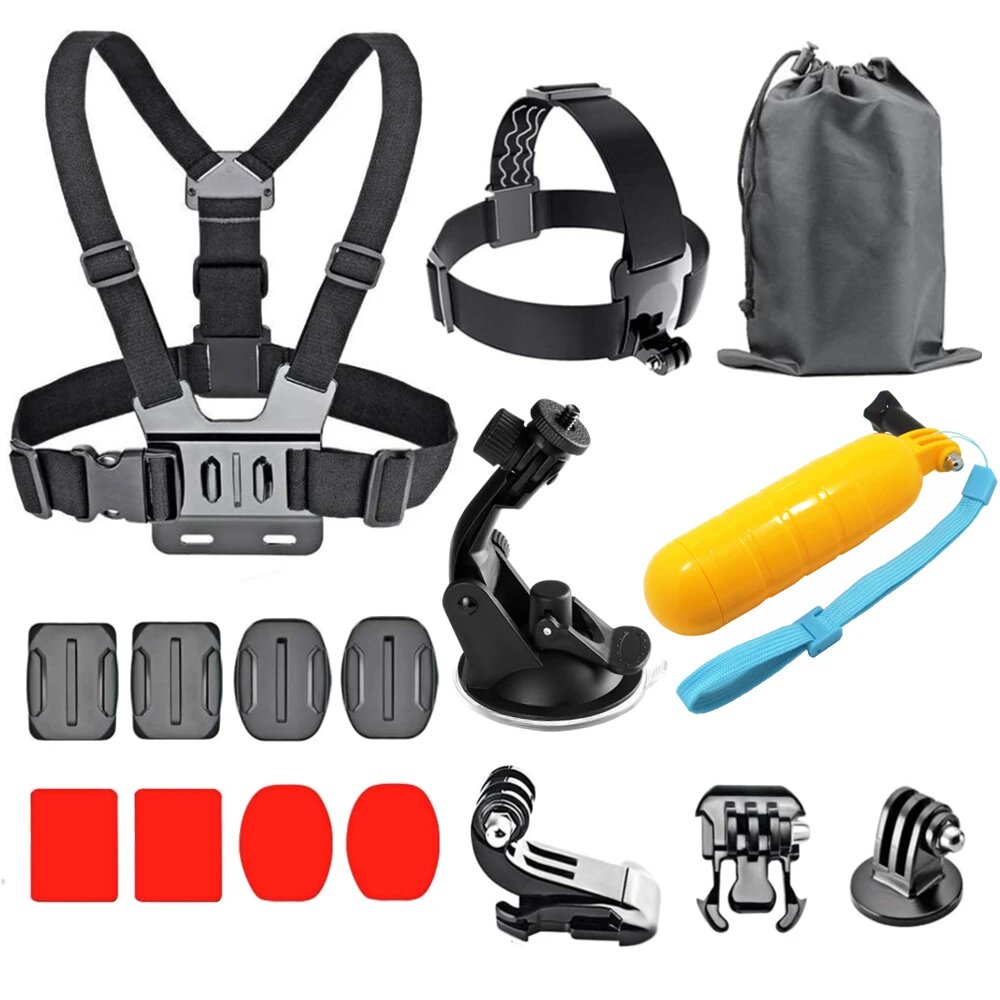 Чехол для экшн-камеры Gopro Hero 12 11 10 9 8 аксессуары экшн-камеры 4K для Insta360 One X4 X3 мотоциклетный рюкзак