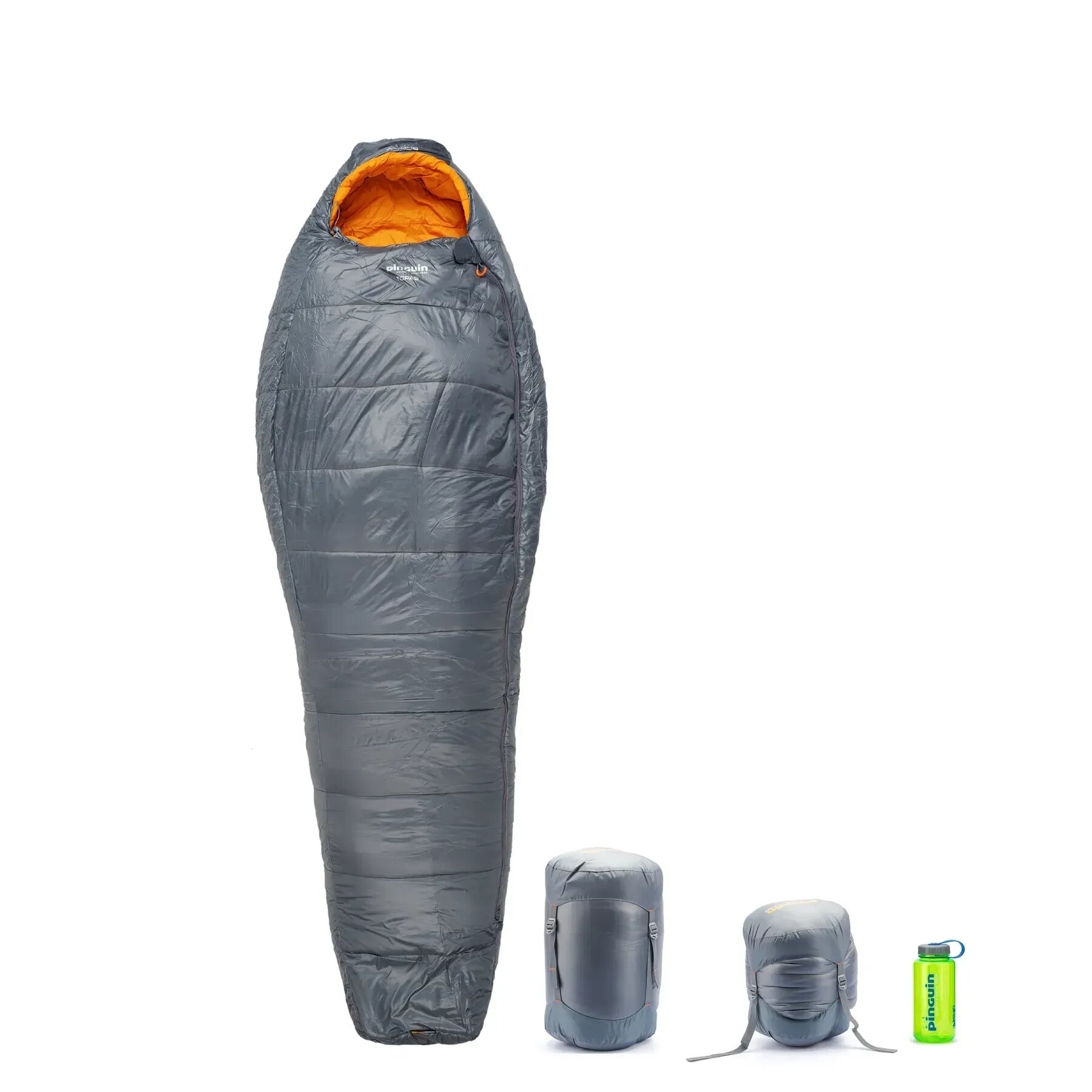 Спальный мешок Pinguin Topas 175 (t°комф. -1) Серый, Левый