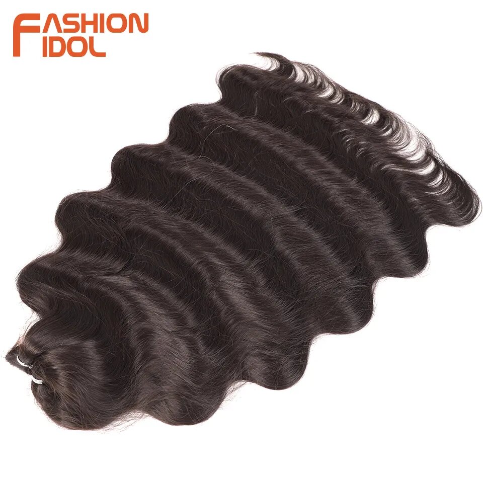 FASHION IDOL 24-дюймовые объемные волны из высокотемпературного волокна # 4