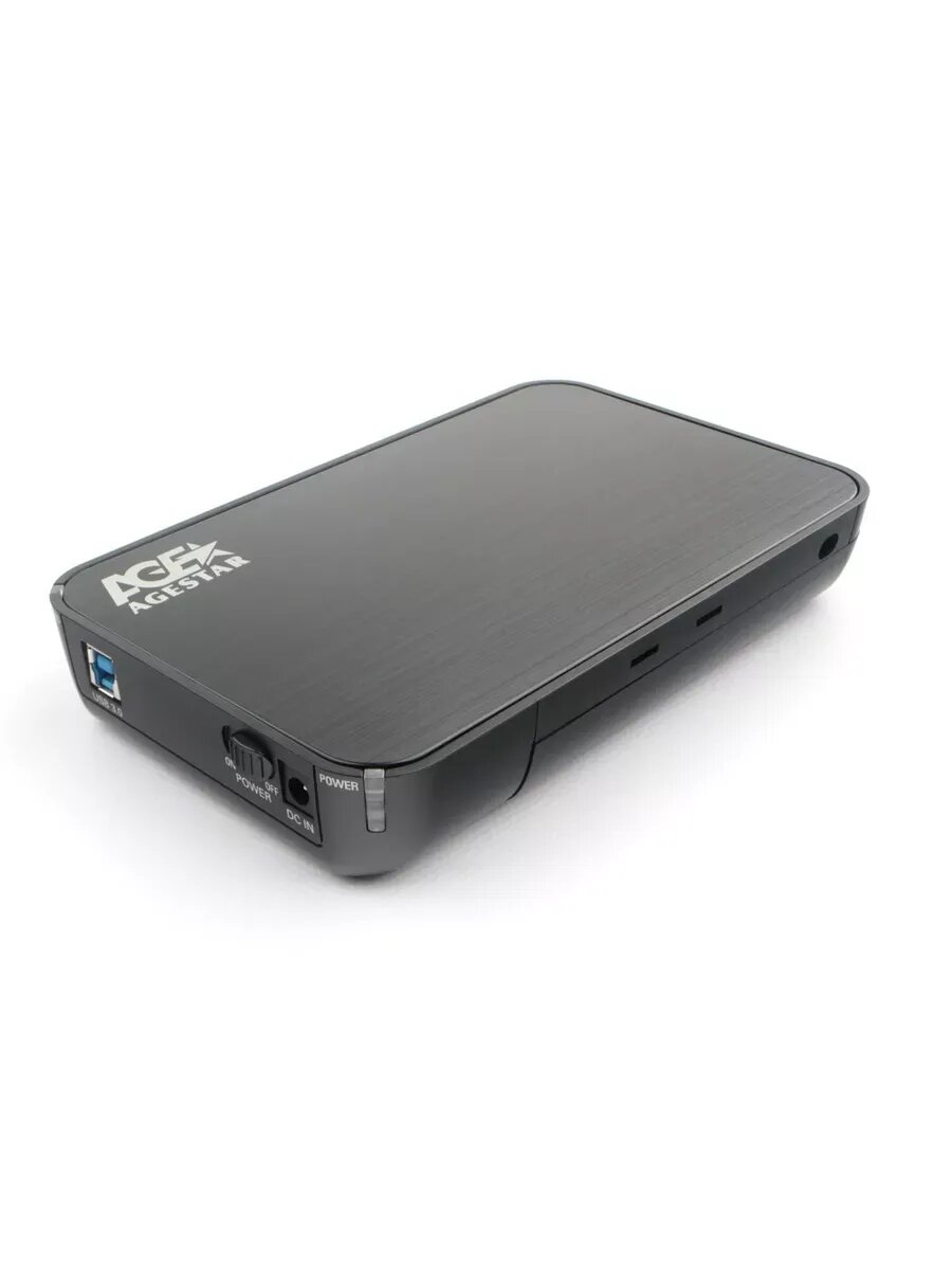 USB 3.0 Внешний корпус 3.5 SATAIII 3UB3A8-6G (BLACK)