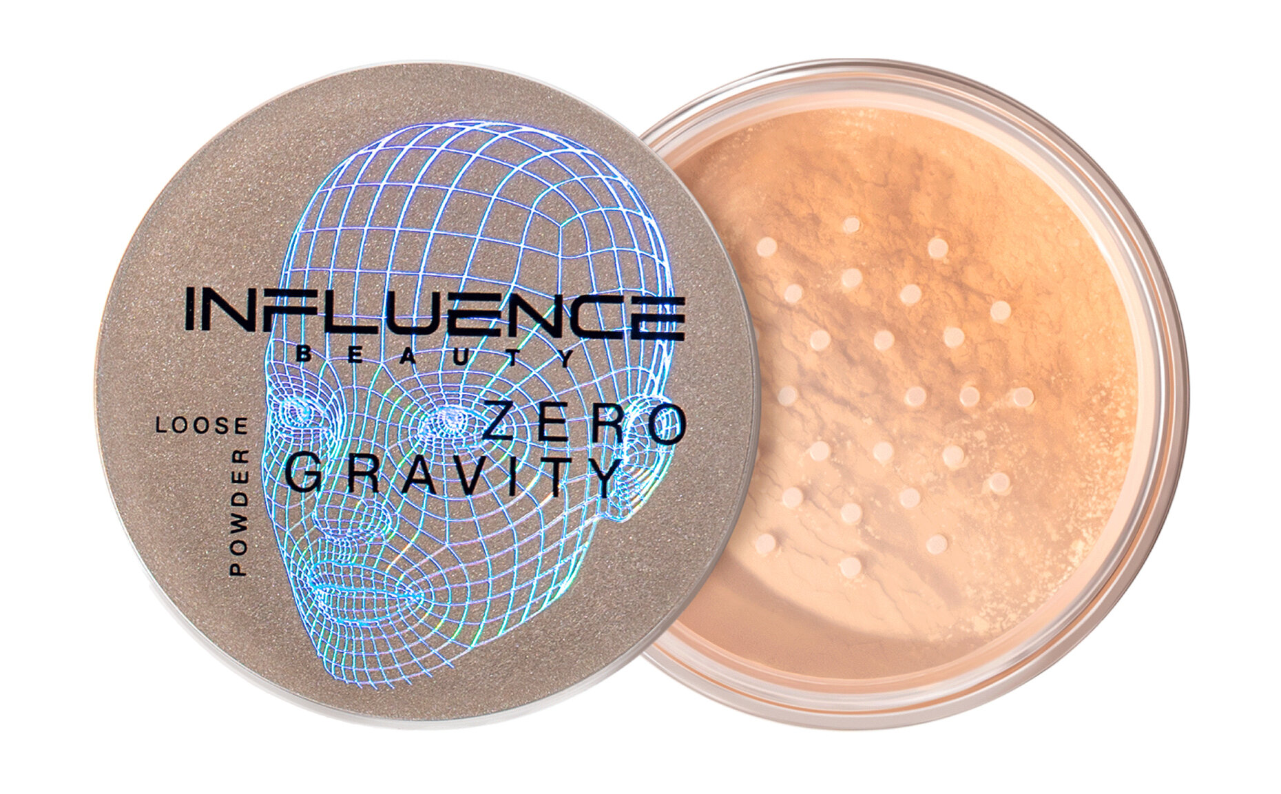 INFLUENCE BEAUTY Пудра для лица рассыпчатая Zero gravity, 4 г, Бежевый