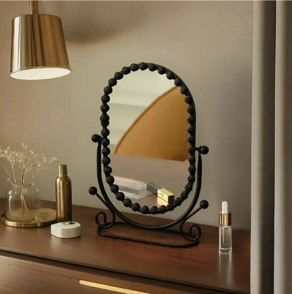 Зеркало настольное косметическое, для макияжа, Настольное зеркало для туалетного столика