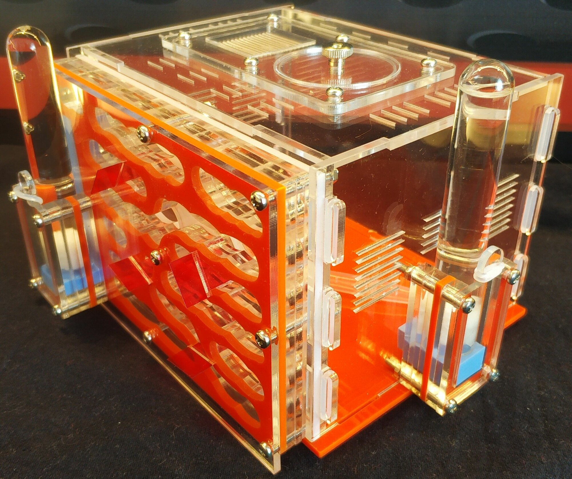 Мурaвьиная ферма ANT CASTLE NEXT 1 ORANGE AntLife.r - В собранном виде, антипобег!