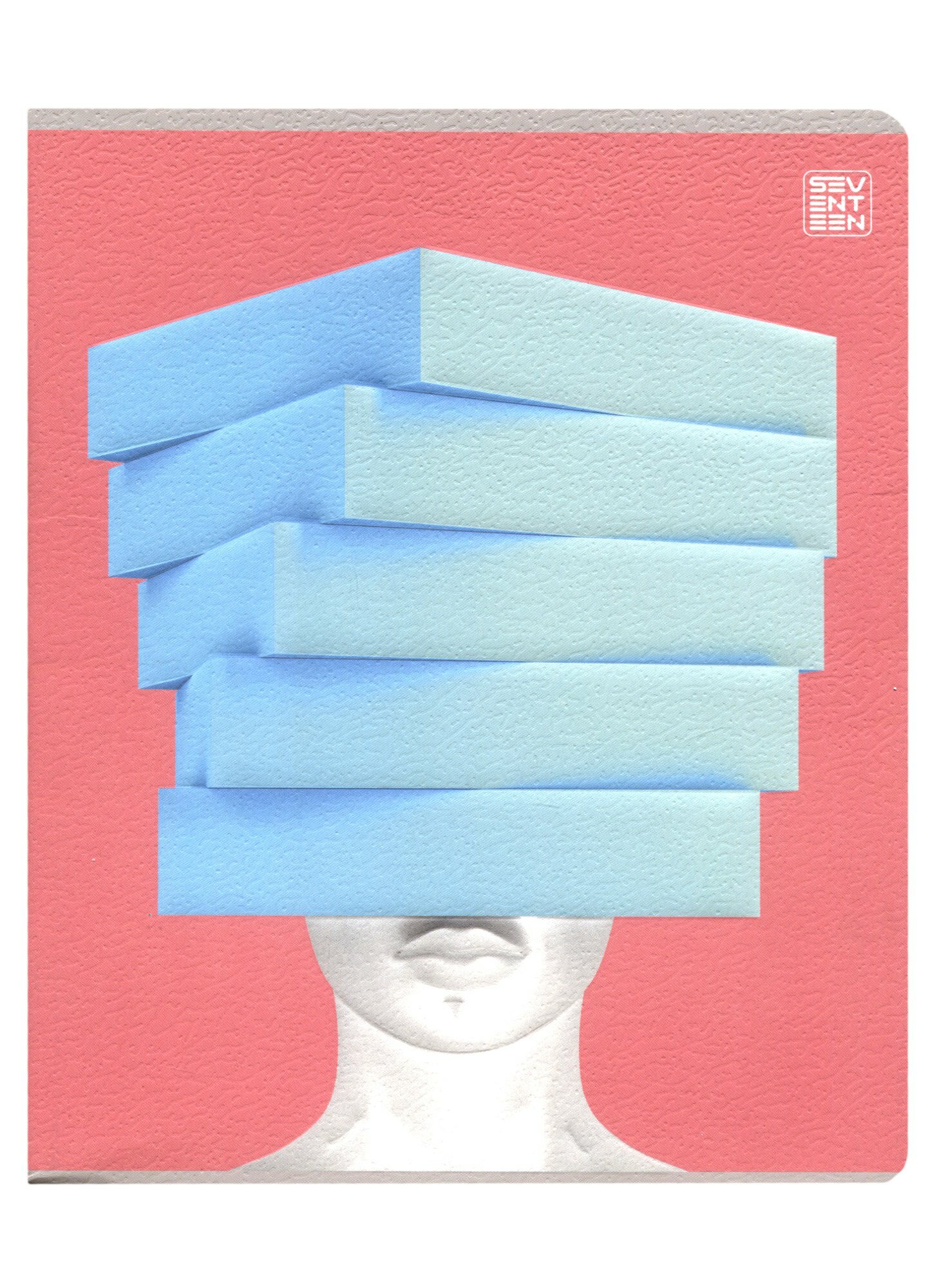 Тетрадь в клетку Academy Style, "Голова", 48 листов