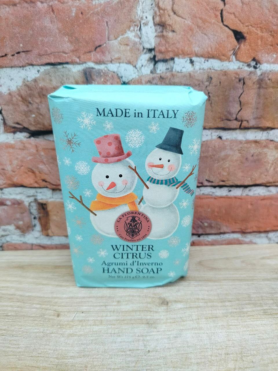 La Florentina Hand Soap Winter Citrus Мыло для рук с маслом ши Зимний цитрус 275 гр