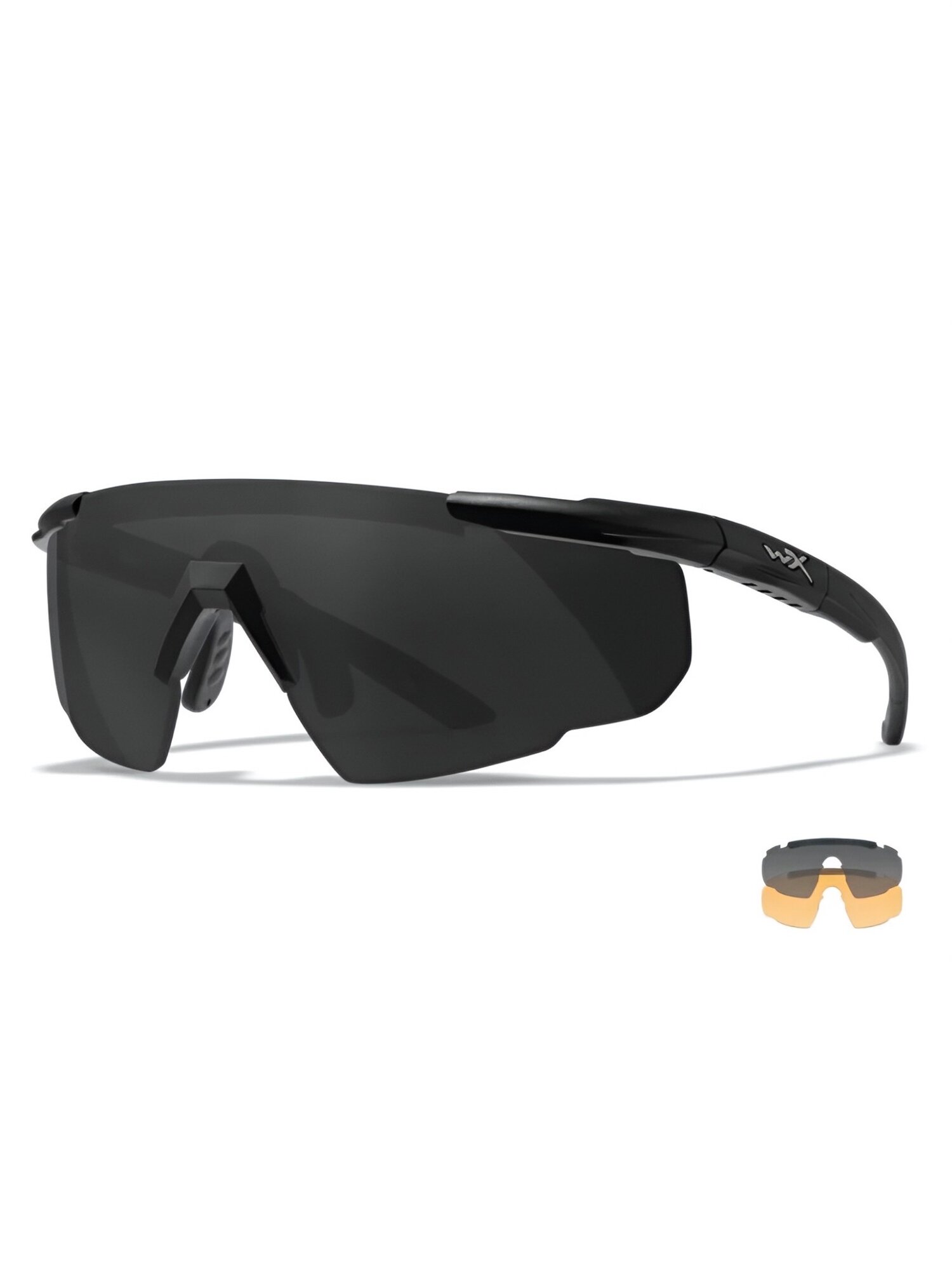 Wiley X Saber Advanced 306 Баллистические очки 2 сменные линзы вес 150 г