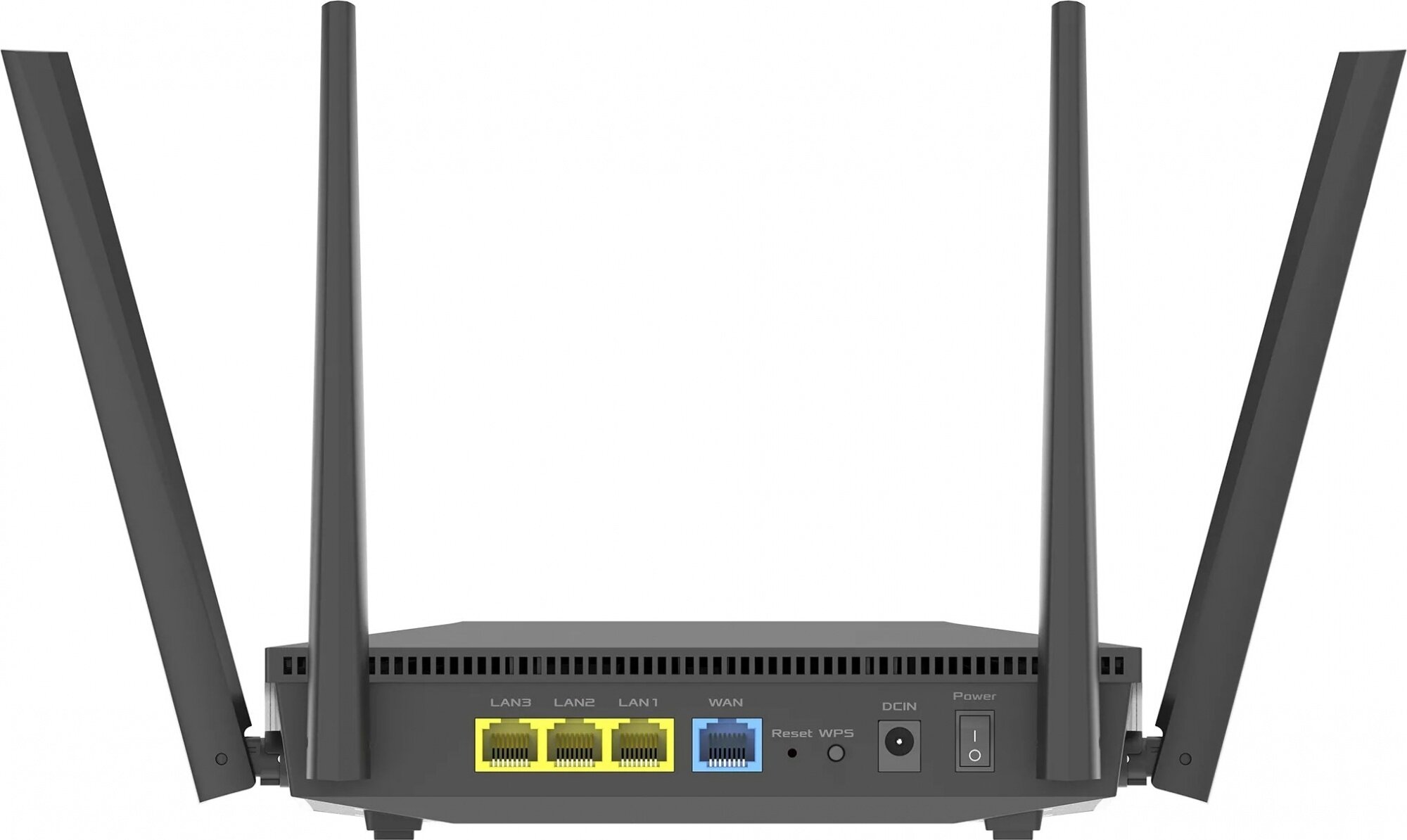 Роутер беспроводной Asus RT-AX52 AX1800 10/100/1000BASE-TX черный