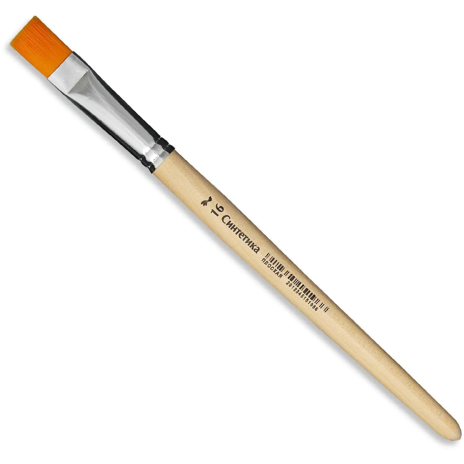 Кисть №1School синтетика плоская №16