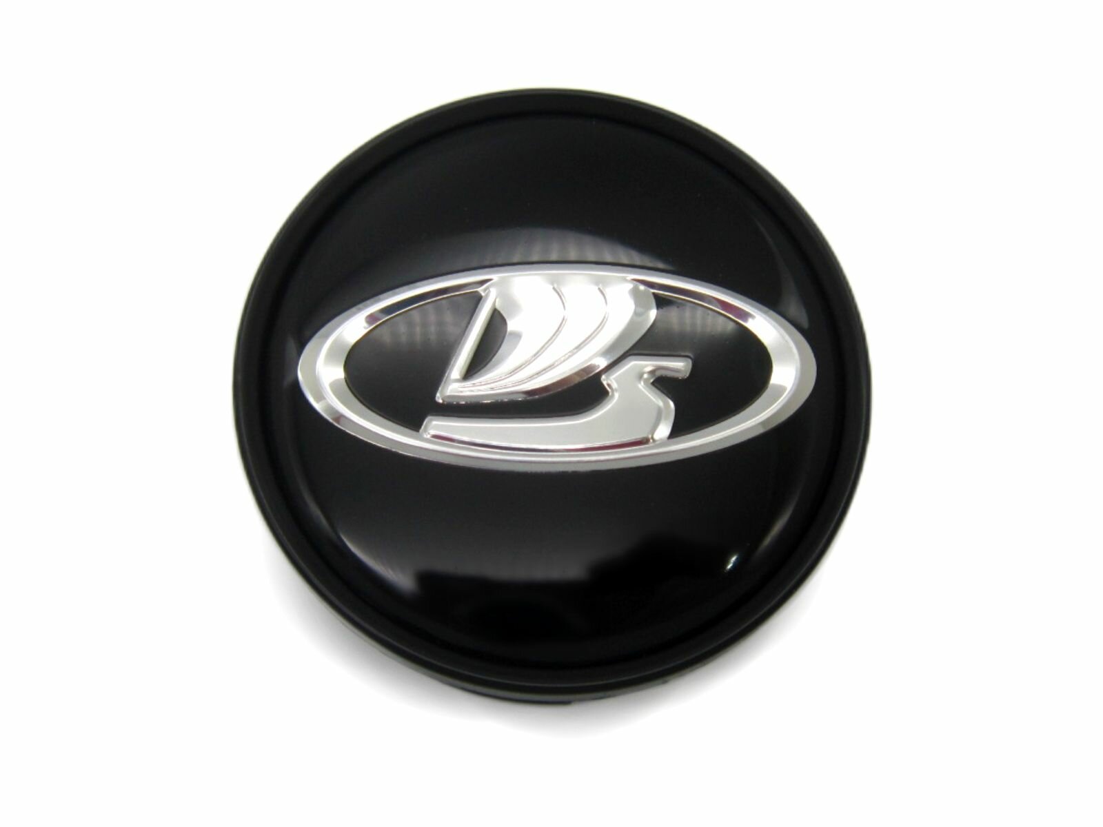 Колпачок заглушка на литой диск лада black 59/56/10 мм, 1шт.