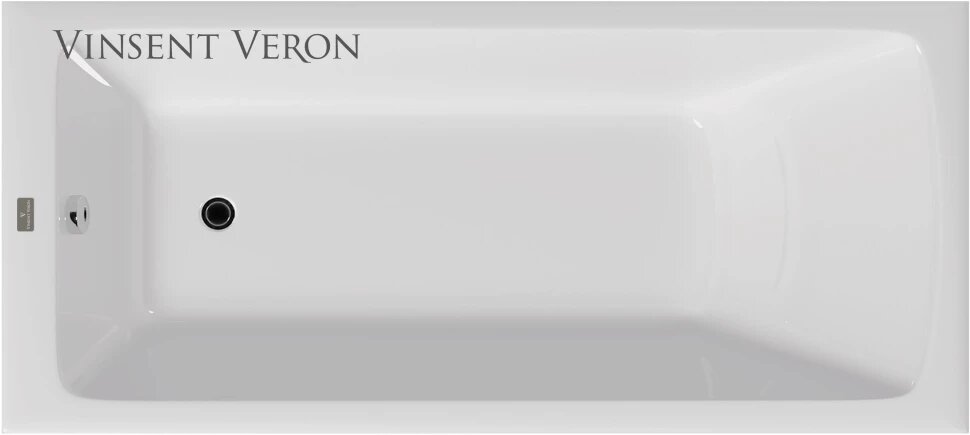 Ванна чугунная Vinsent Veron Kingston VKN1808050 180x80 см, белый