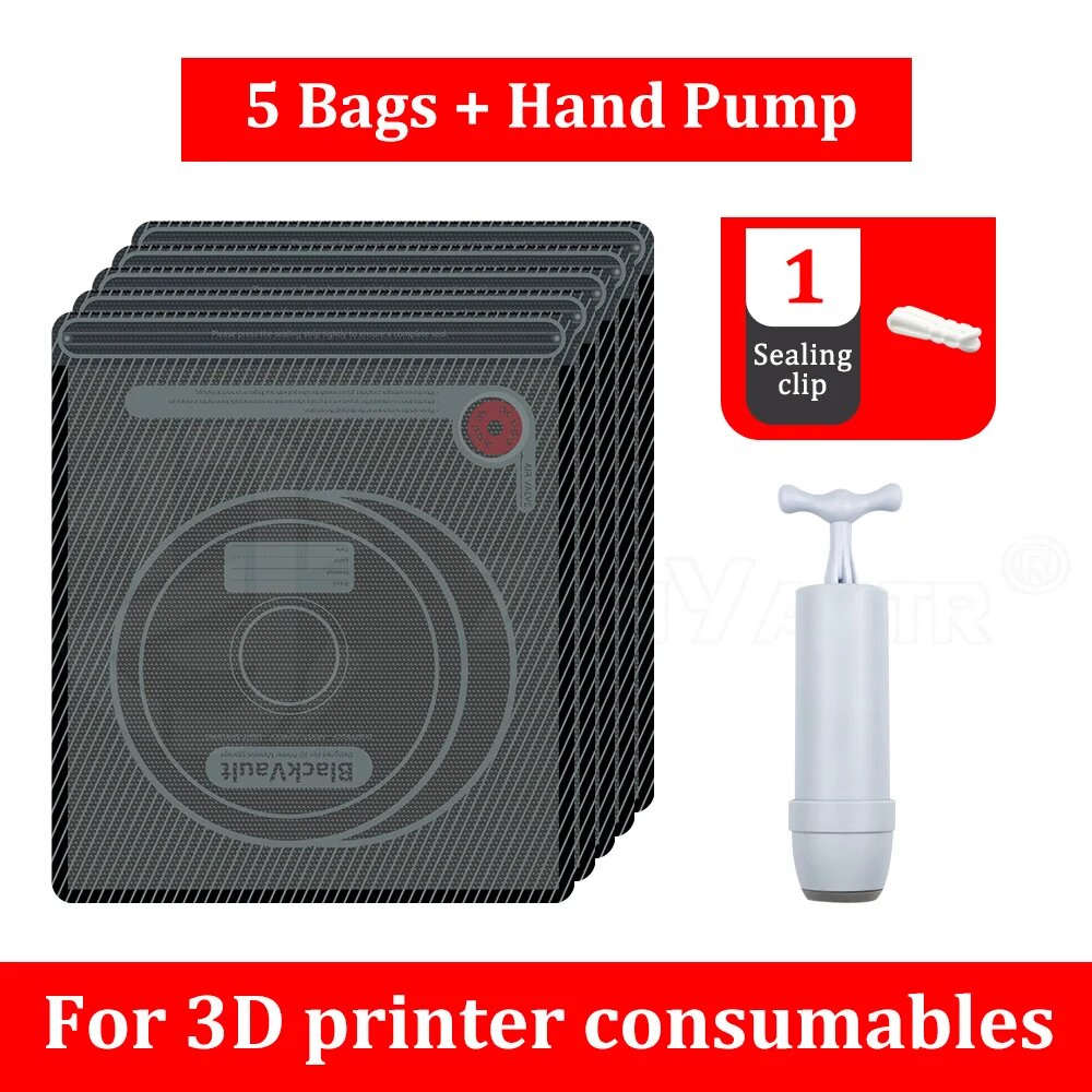 Коробка для сушки нити для деталей 3D-принтера, новое обновление, уплотнение нити, влагостойкий мониторинг в реальном времени PLA ABS PETG