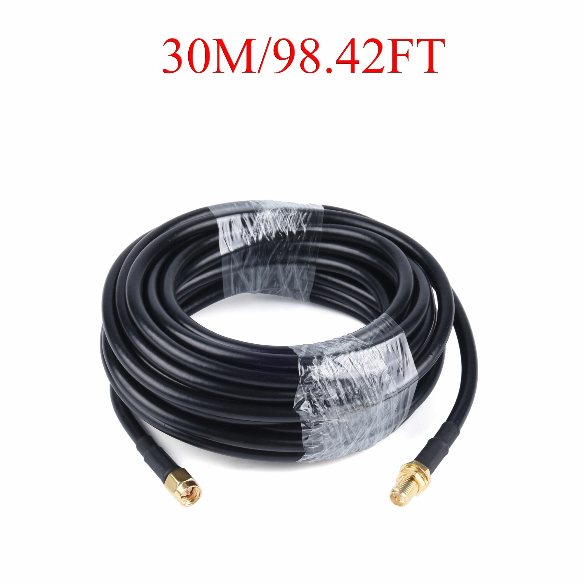 Удлинитель кабеля, 30 м, хаки