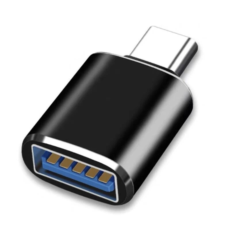 USB Type-C - USB 3.0 адаптер, Silver — фото 1
