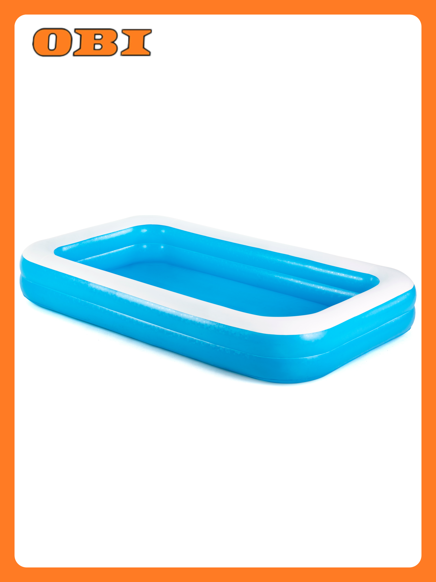 Бассейн детский надувной прямоугольный Bestway Family 305x183x46 см