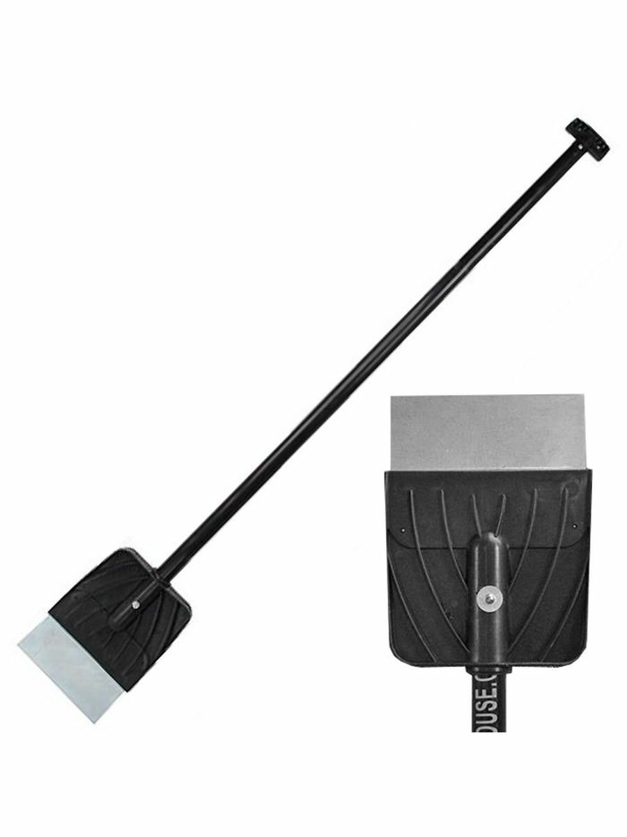 Ледоруб топор ручной с металлическим черенком и Т-образной ручкой Berchouse