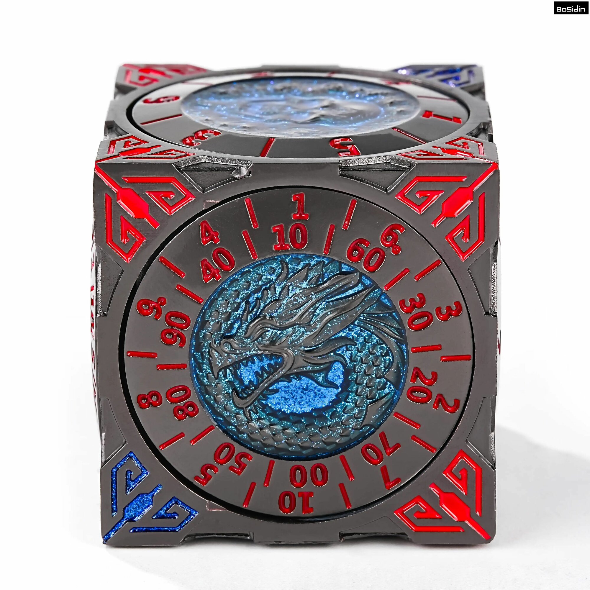 Металлические кости DND 7 в 1 (D4-D20) вращающийся кубик-спиннер для Dungeons & Dragons и НРИ