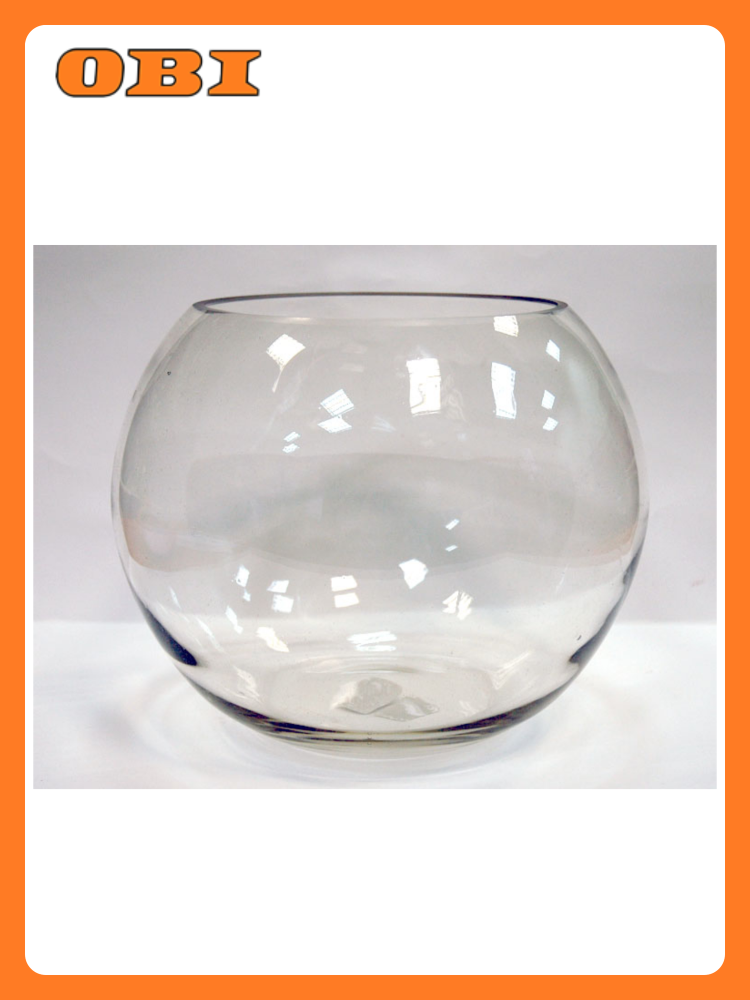 Ваза шаровая 7,5 л.